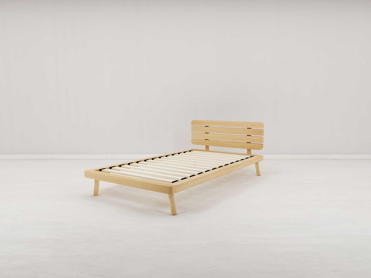 Boston King Single Flexi-Slat Bed Frame – Oakano Furniture